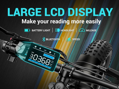 TST® Defender 26" Fat Tire Ebike For Adult