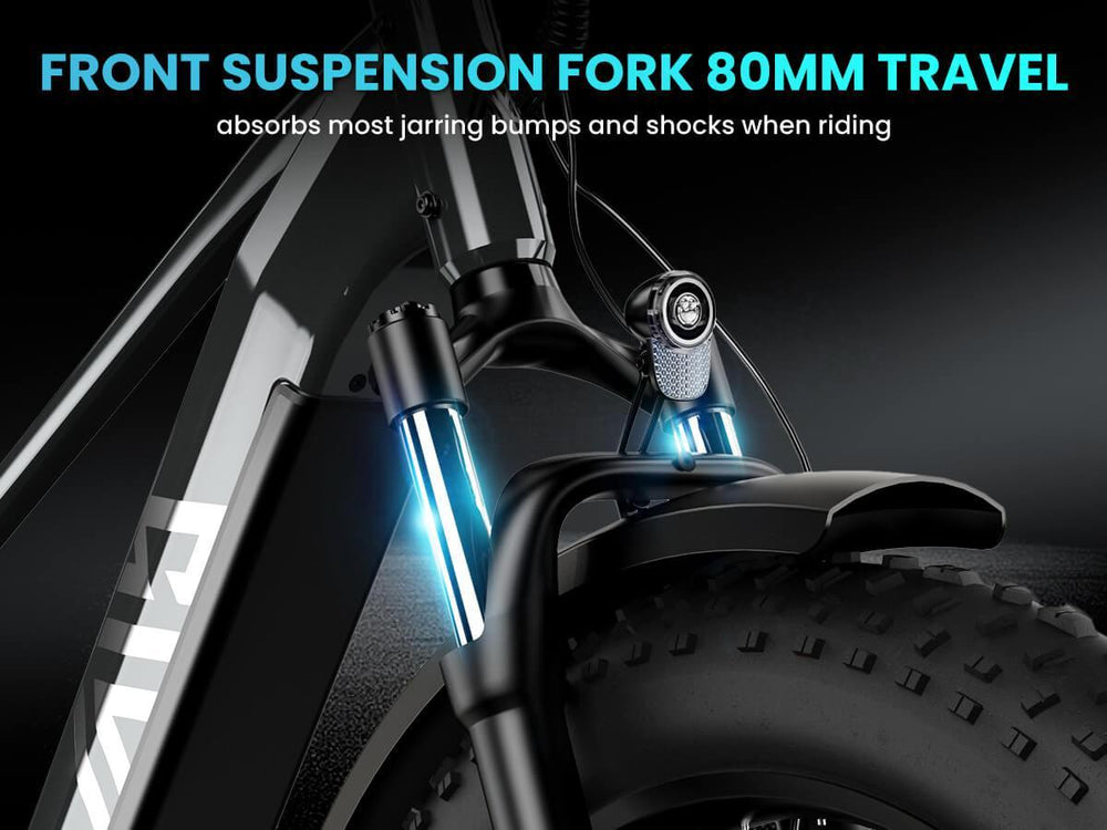 TST® Defender 26" Fat Tire Ebike For Adult