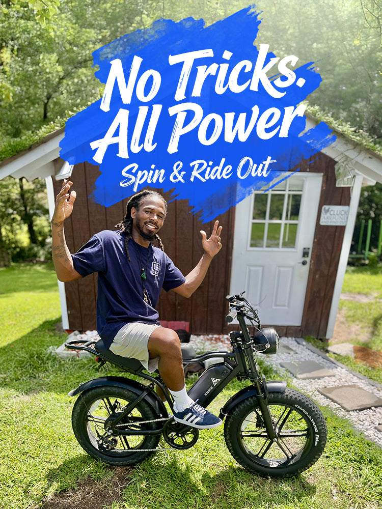 TST® Defender 26" Fat Tire Ebike For Adult