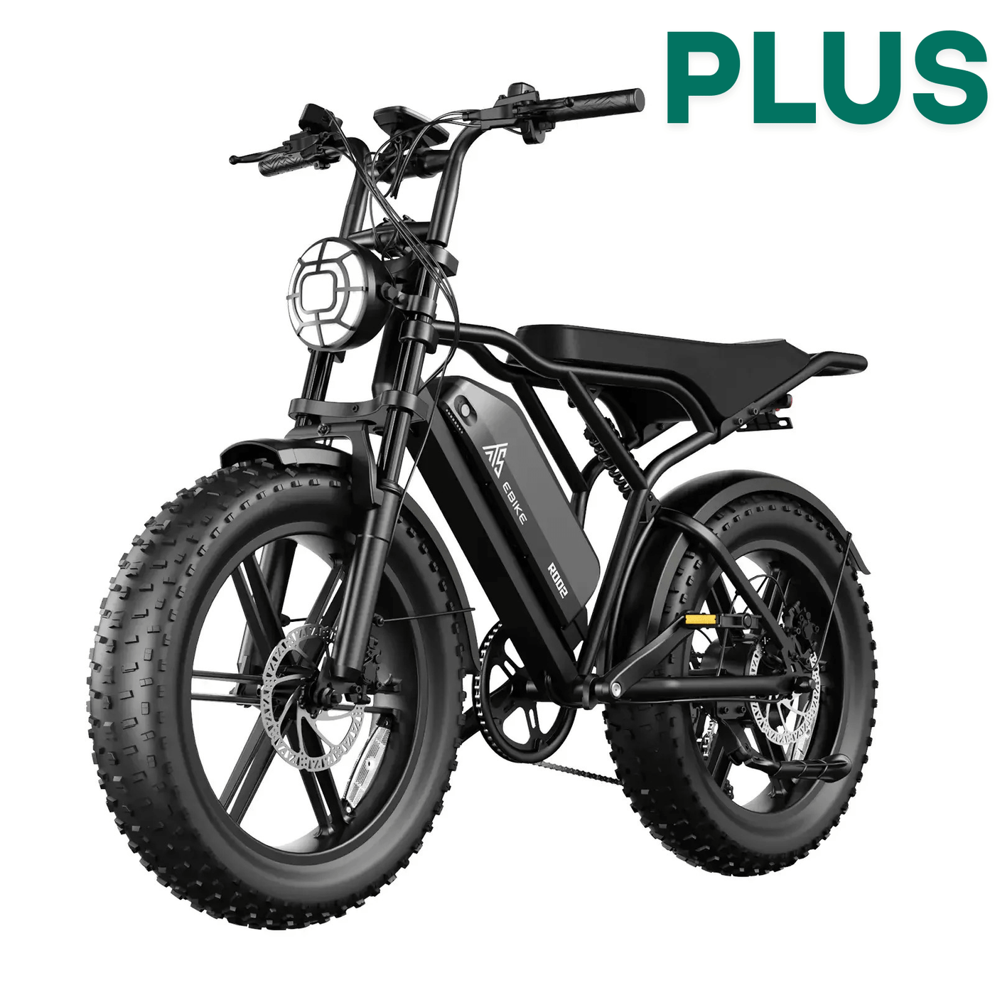 TST® R002 20'' 1500W Full Suspension Moped-style Electric Bike