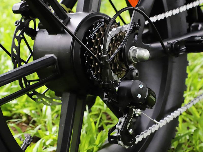 TST® R002 20'' 1500W Full Suspension Moped-style Electric Bike – Watt ...