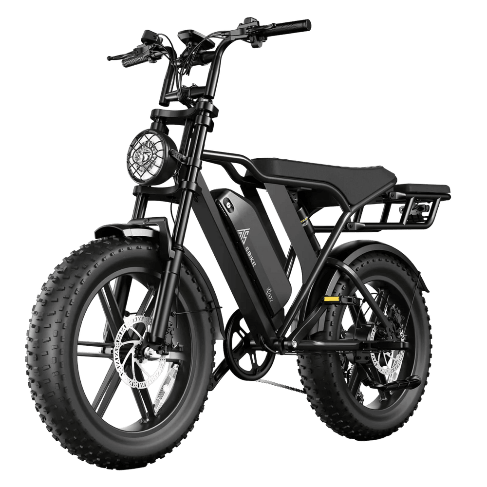 TST® R002 20'' 1500W Full Suspension Moped-style Electric Bike
