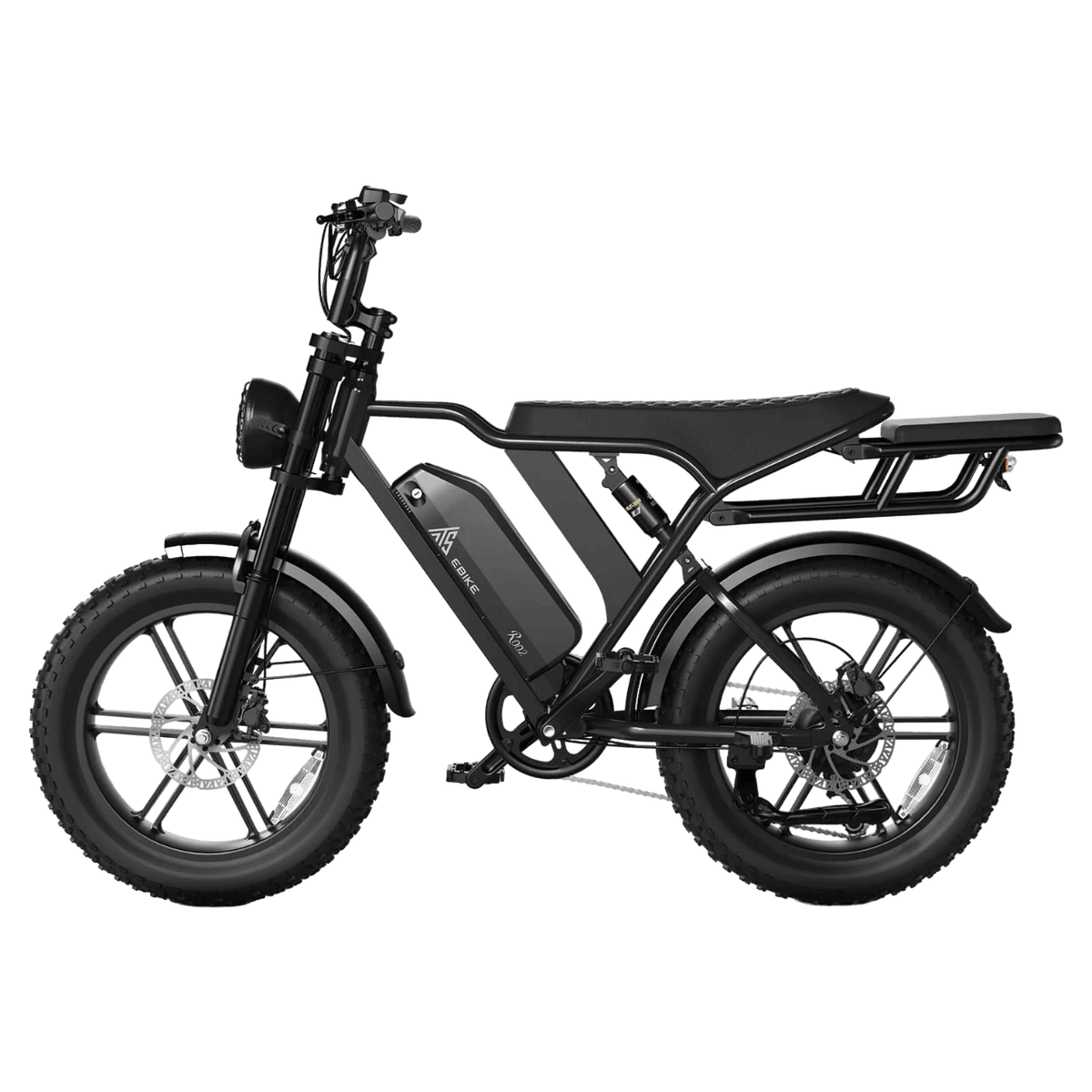 TST® R002 20'' 1500W Full Suspension Moped-style Electric Bike